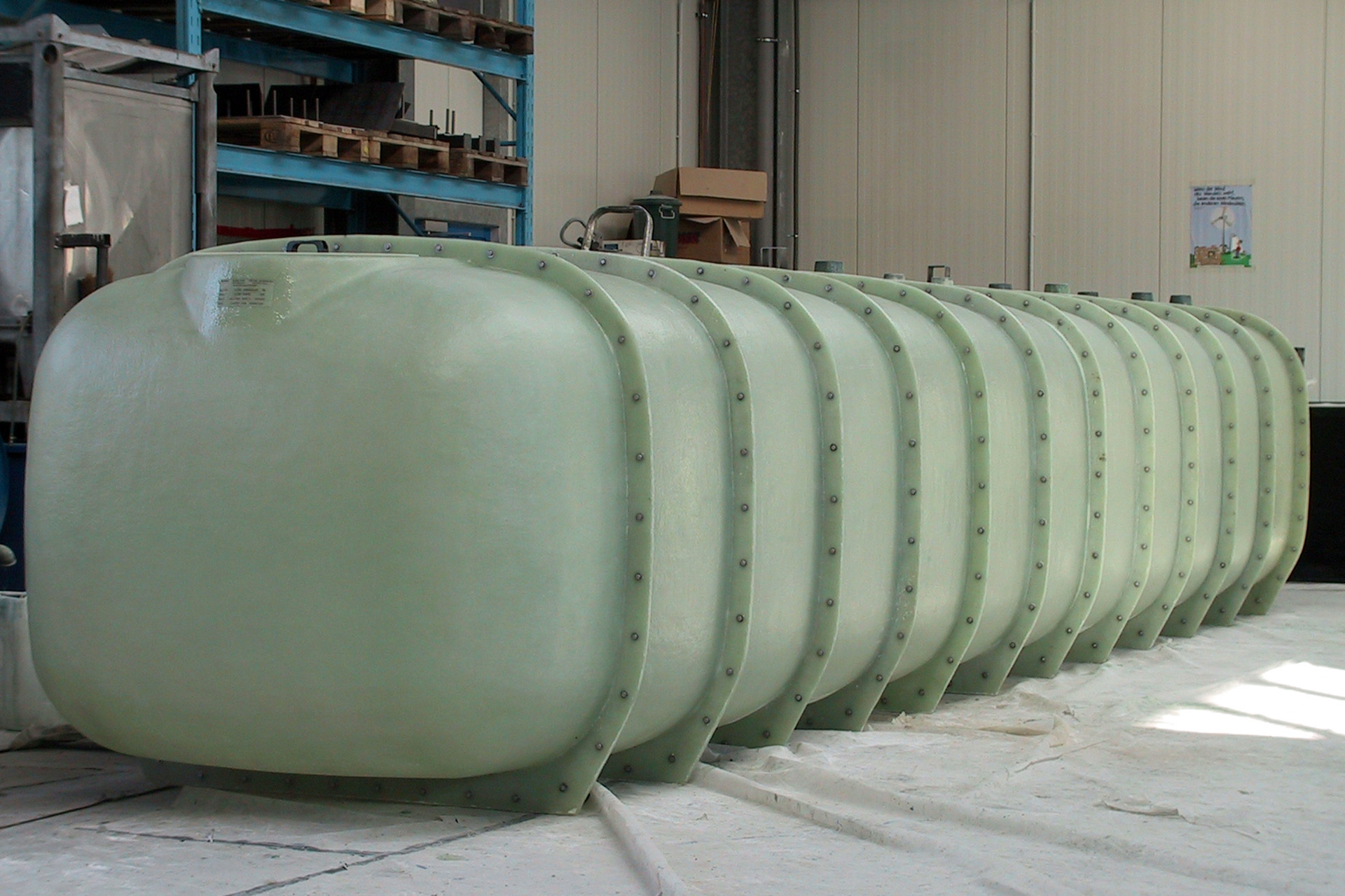 Behälter in Segmentbauweise